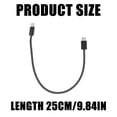 Short USB C Charging Cable, Quick Charging Type C Data Cord 65W Power ...