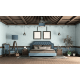 Baby Blue Fantastic Ceiling Fan Shade and Clips Bundle BONUS a Light ...