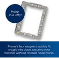 Brother 4"x7" Magnetic Embroidery Hoop Frame - Walmart.com