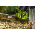 Earthwise LCS32010 10" 20-Volt Lithium Ion Cordless Electric Chain Saw ...