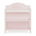 Dream On Me Jasmine Changing Table with Fixed Shelves, Blush Pink, 1 ...