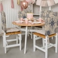 8 Pack Vintage Nautical Chair Back Covers Summer Navy Blue Compass ...