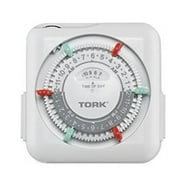 Uninex 24 Hour Mechanical Pin Timer Plug-In with 2 Grounded Outlets ...