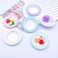 wutoase Resin Ornaments Miniature Tray Refrigerator Magnet, Pinch Base ...