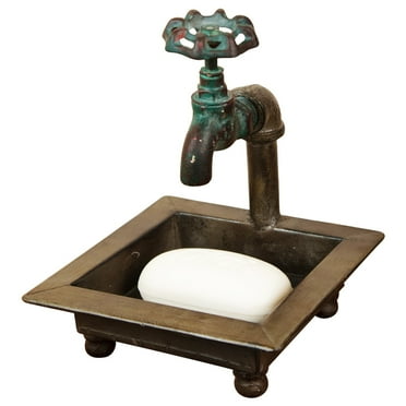 Antique Style Tub Bathroom/Kitchen Soap Dish Holder Tray Rustic ...