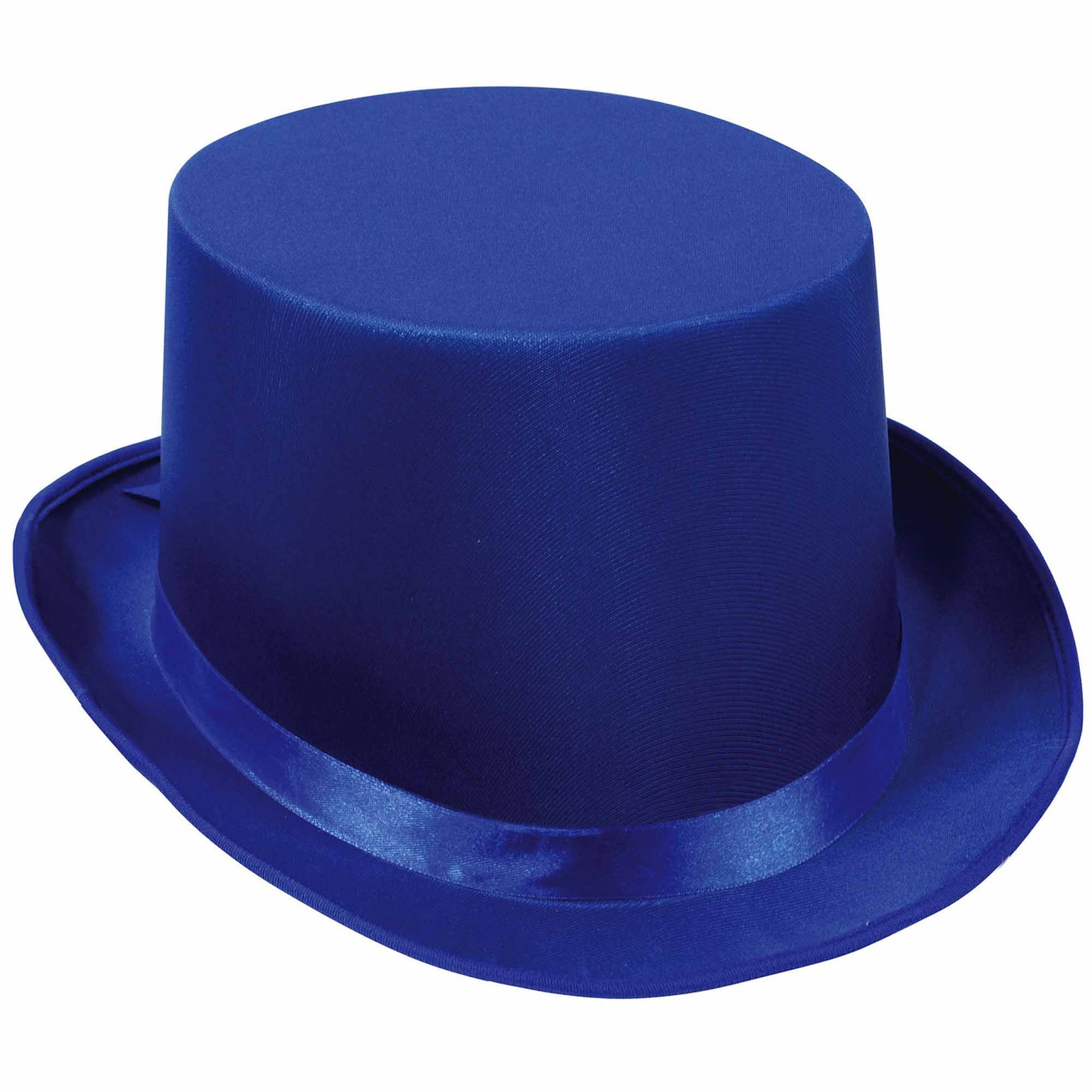 Crinoline Silk Top Hat Blue - Walmart.com - Walmart.com