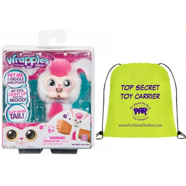 Wrapples BONNIE Little Live Pets Series 2 w/ BONUS TOY CARRIER ...