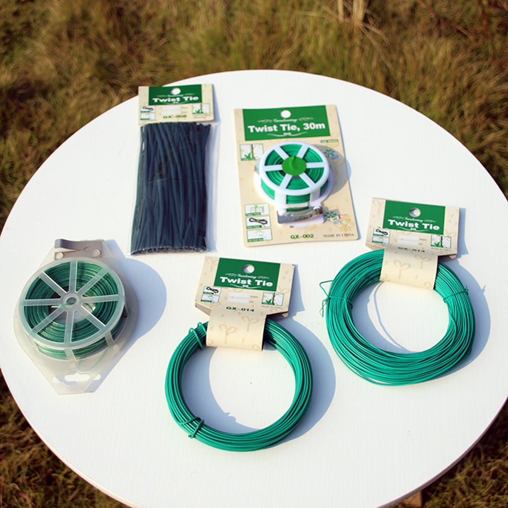 Ruanlalo Portable Heavy Duty Plastic Coated Roll Wire Twist Ties ...