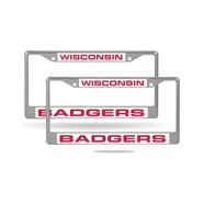 Wisconsin Badgers #1 Fan Metal License Plate - Walmart.com