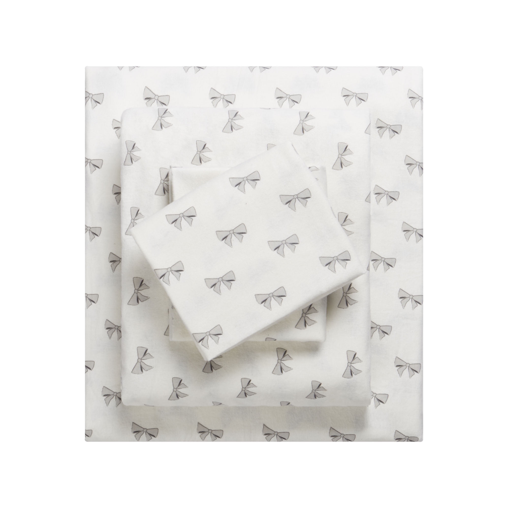 Ensemble de draps en flanelle 4 pièces Boucle de Paris HOMETRENDS, 2 ...