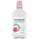 Parodontax Active Gum Health Mouthwash, Clear Mint, 16.9 fl oz, Adults ...
