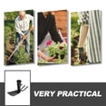 BESTYASH Heavy Duty Carbon Steel Hand Hoe for Efficient Weeding and ...