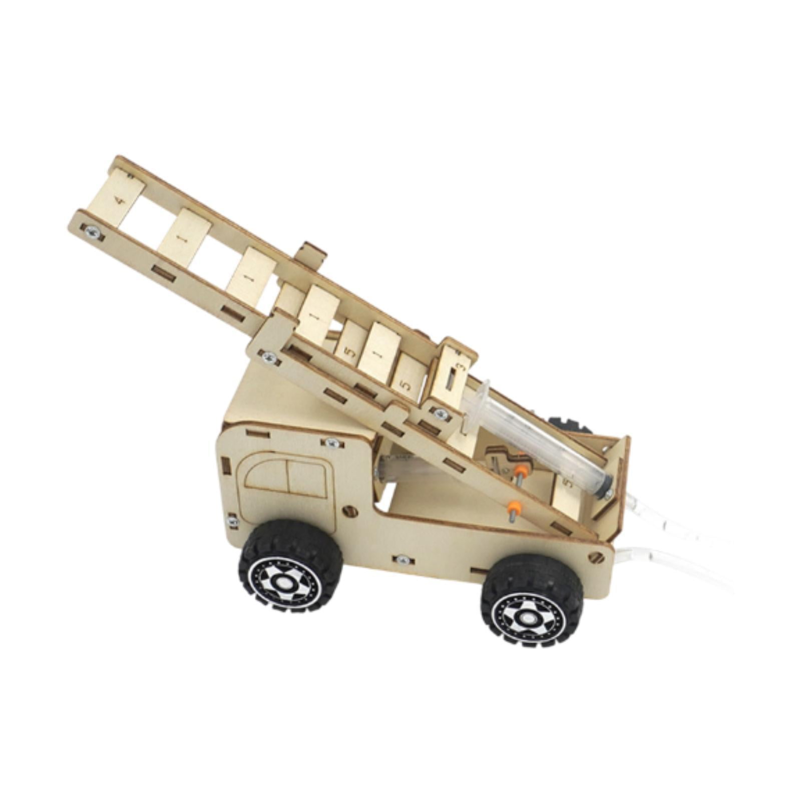 Click here for Yinanstore Diy Aerial Ladder Fire Truck Model Hand... prices