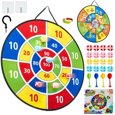 Dart Board Game for Kids, Outdoor Indoor Fun, Cool Family Party Activities, Classic Backyard ...