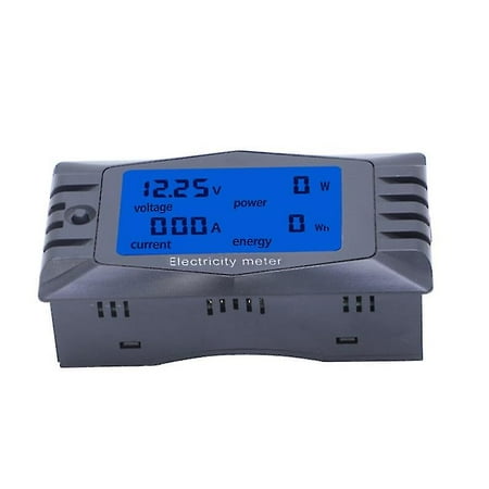 Digital Voltmeter Dual Display Ammeter Meter Detector Lcd Electrical ...