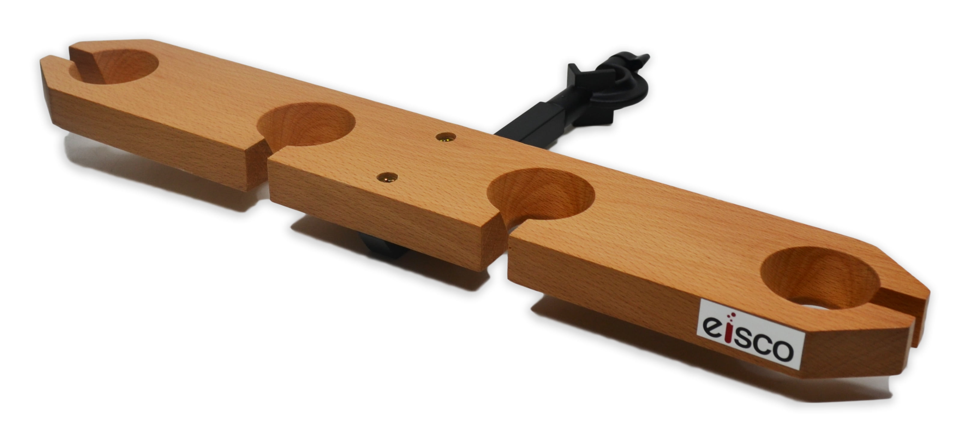 Funnel Stand with Iron Clamp, 4 Beveled Slots - Accommodates Funnel ...