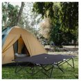 Camping Cot for 2 Adults, 50" Extra Wide Folding Cot, Portable Outdoor ...