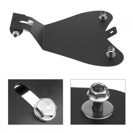 FAGINEY Motorcycle Bracket Solo Base Plate Bracket For Chopper Bobber ...