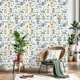 Peel and Stick Wallpaper Childrens map road seamless cartoon childrens ...