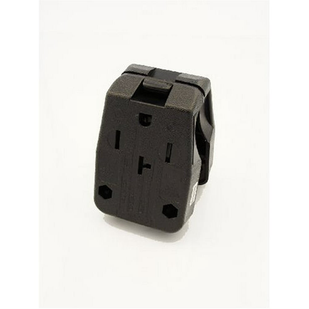 Leviton 275-T 30/50 Amp, 125/250 Volt, Dual Power Vinyl Grounding Angle ...