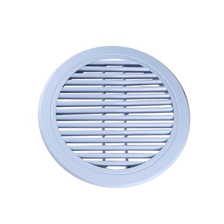 HUSERYT Round Vent Grille Air Conditioning Vent Window White Round Air ...