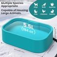 1.45 Gal/5.5L Extra Large Heated Water Bowl with 5 Layers Design for ...