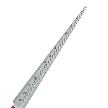 Stainless Aperture Ruler Taper Gauge, Full Round Dia Scale Feeler Gauge ...