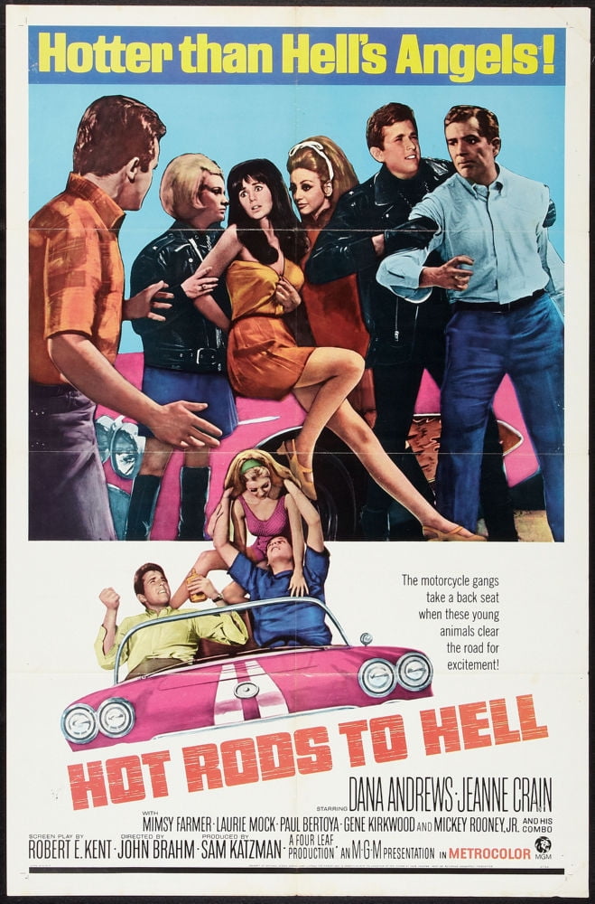 Hot Rods Movie Poster 24inx36in Entertainment Decor Art Poster 24x36 ...