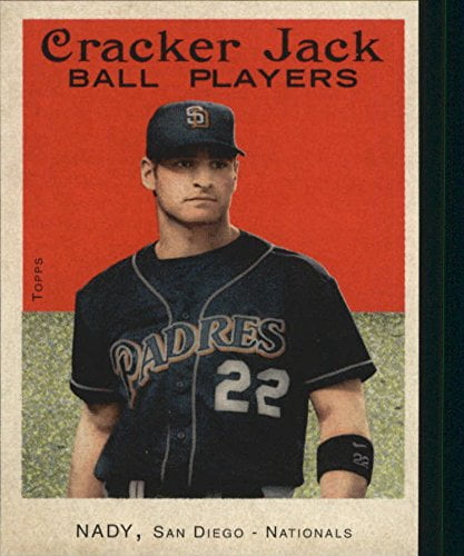 2004 Topps Cracker Jack Mini Stickers #82 Xavier Nady MLB Baseball ...