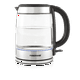 Farberware Royal Glass and Stainless Steel 1.7 Liter Electric Tea ...