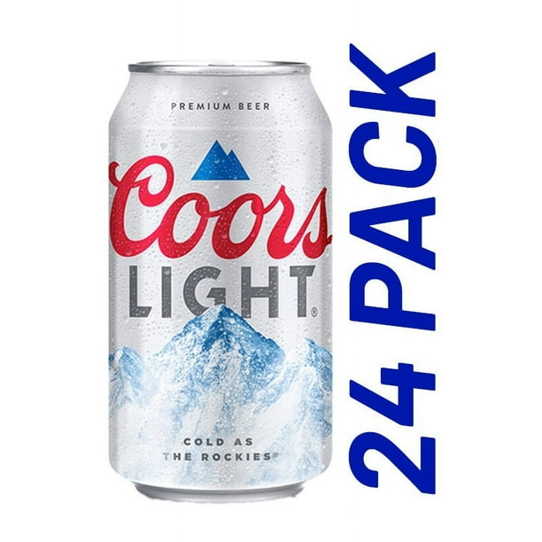 Cerveza Coors Light Lata 355 ML Pack de 24 Coors | Walmart en línea