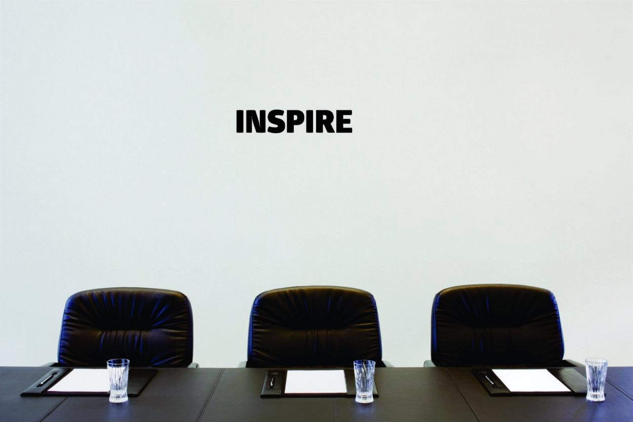 Design With Vinyl Home Wall Decals Inspire Motivational Wall Decal for ...