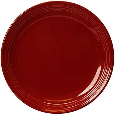Mainstays Chiara Round Stoneware Red Salad Plate - Walmart.com