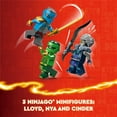 Free Shipping! LEGO NINJAGO Lloyd’s Elemental Power Mech Customizable ...