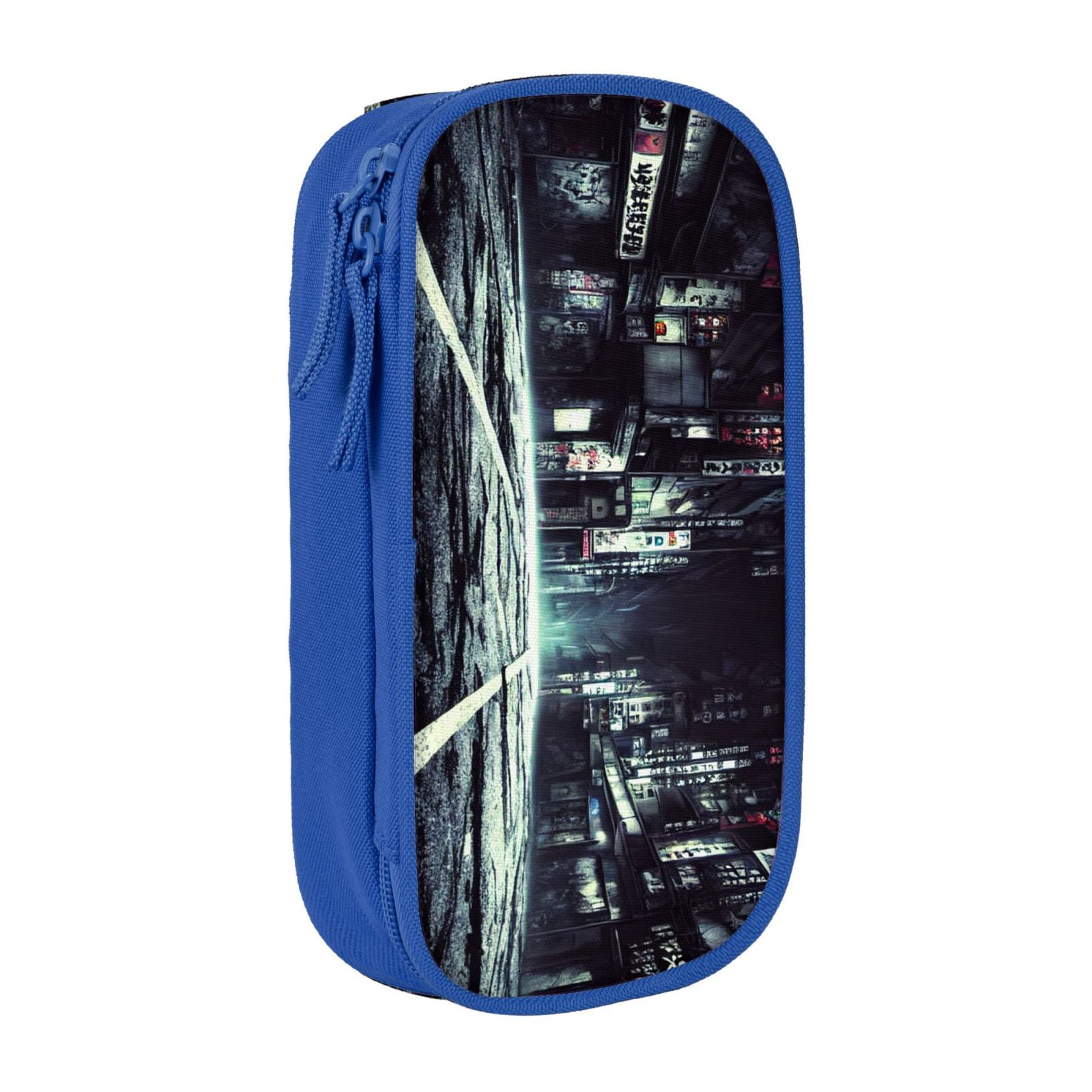 XMXY Cyberpunk Tokyo Night Large Capacity Pencil Case, Portable Pencil ...
