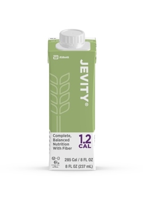 Jevity 1.2 Cal Formula with Fiber, 8 Ounce Carton, Unflavored, Abbott ...