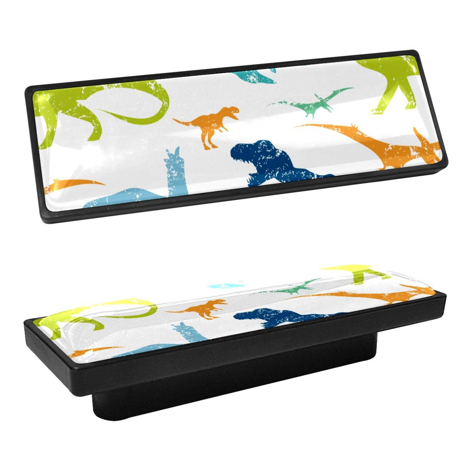 4 Pcs Rectangle Cabinet Handle Cupboard Knob Drawer Pulls Handle ...