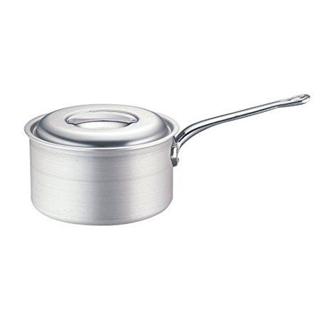 Endo Shoji Commercial TKG Deep One-Handed Pot (with Scale) 24cm IH Compatible Aluminum AKTF603 ...