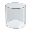 Azar Displays 556406 Clear Acrylic Cylinder Display, Plastic Round ...