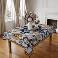 Bohemian Ethnic Style Table Cloth 52x70in, Waterproof Rectangle ...