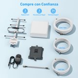 Phonetone Cell Phone Booster for Home, Support Band 12 13 17, Boost 5G ...