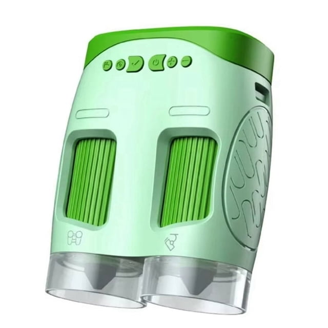 Electronic Microscope for Kids, 2in Screen 800X Microscope Telescope ...