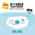 Ultra Chewy Double Treat Bones - (Bacon & Cheese, 2 value packs ...