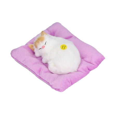 Fake Cats, Comfortable Relaxing Sleeping Cat Doll Toy For Home ...