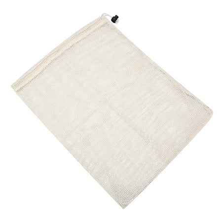 Natural Cotton Mesh Bags Lightweight Fruit Vegetable Shopping Storage ...