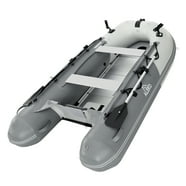AQUOS Heavy-Duty for One Series 10.2 PLUS ft Inflatable Pontoon Boat ...