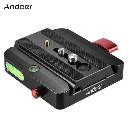 Andoer Rapid Connect Adapter Quick Release Plate coulissante pour ...