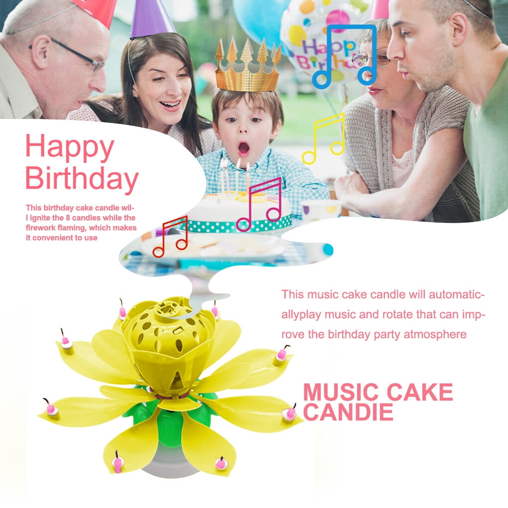 Click here for Freestylehome Cake Candle Birthday Cake Flower Mus... prices