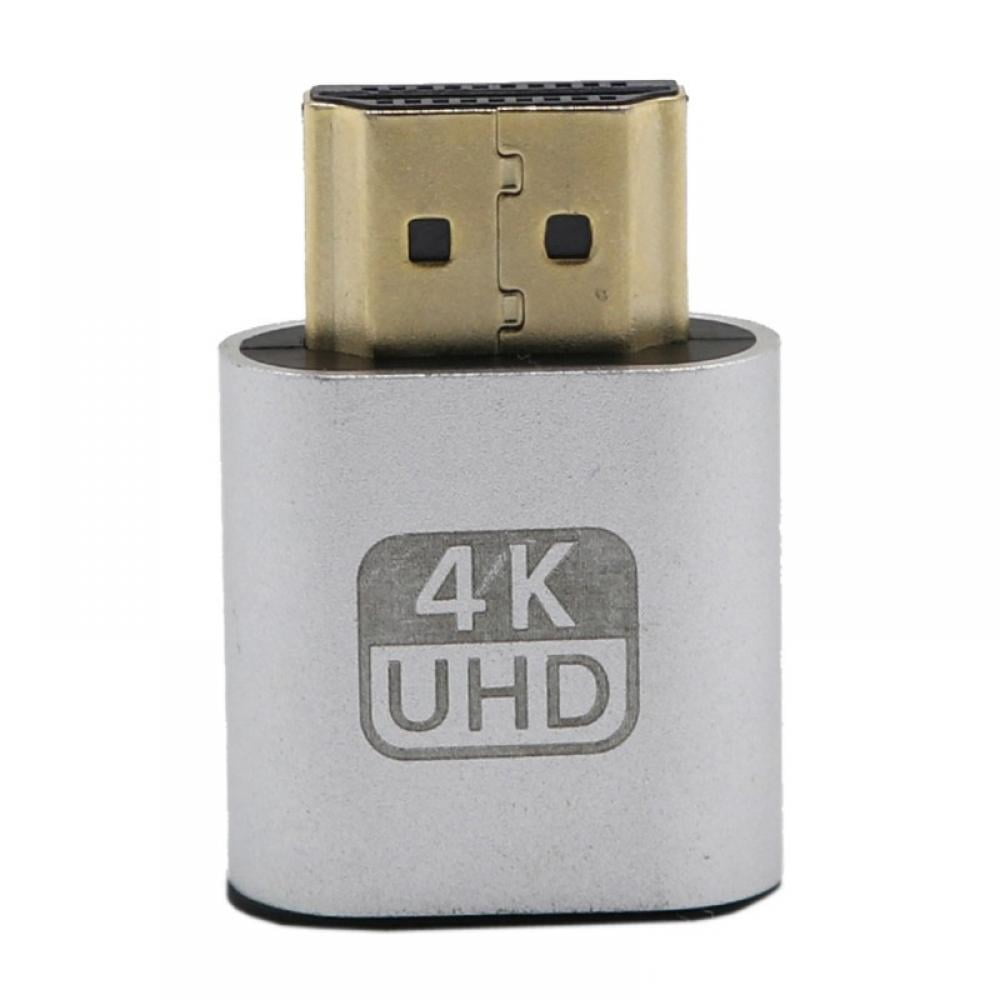 HDMI Dummy Plug fit-Headless Display Emulator DDC EDID Headless Ghos ...