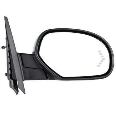 Right Passenger Side Mirror, Power Heated Manual Folding with Turn ...